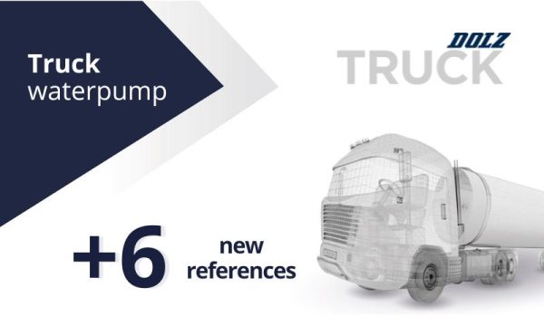 Range Extension: 6 new references to Dolz Truck water pump | Industrias ...