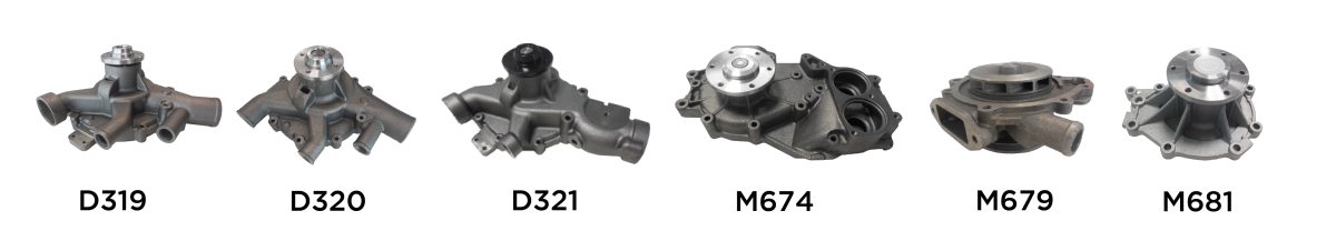 Range Extension: 6 new references to Dolz Truck water pump | Industrias ...