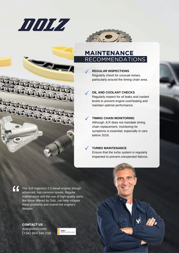 Spotlight on the JLR Ingenium 2.0-litre Diesel Engine and Dolz Solutions
